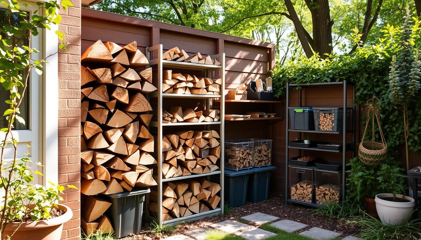 Safe Outdoor Scrap Wood Storage Solutions & Ideas