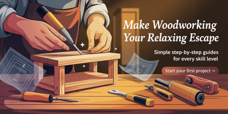 Woodworking Mental Wellbeing Benefits: How Crafting Improves Your Mind