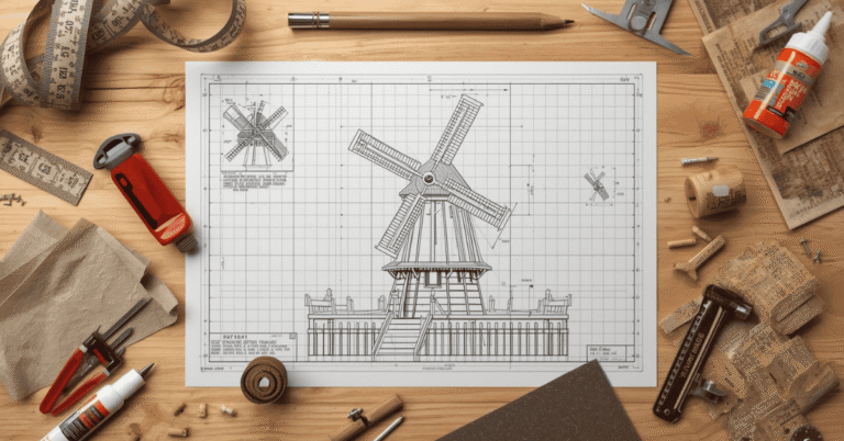 The Complete Guide to Building a DIY Wooden Windmill for Your Garden