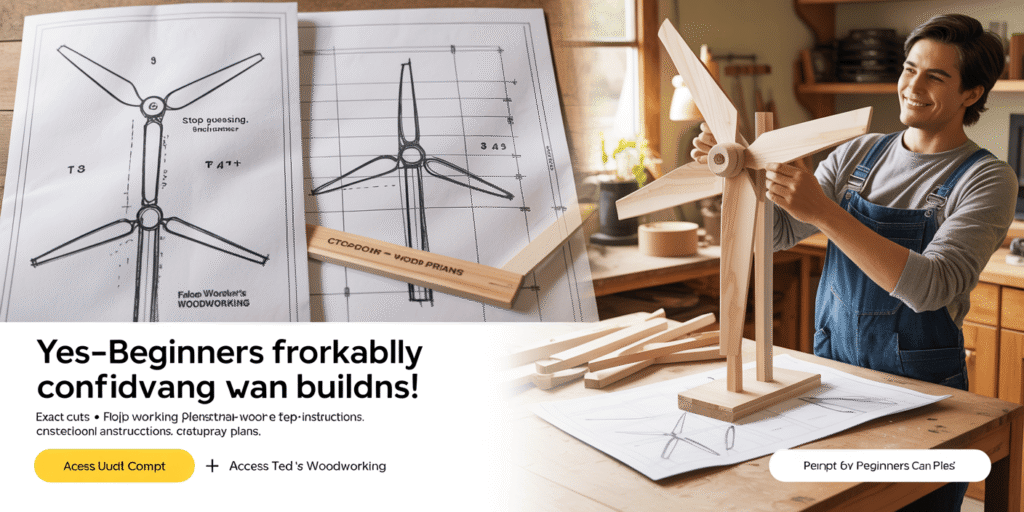 DIY Vertical Axis Wind Generator Using Recycled Wood and PVC Pipes