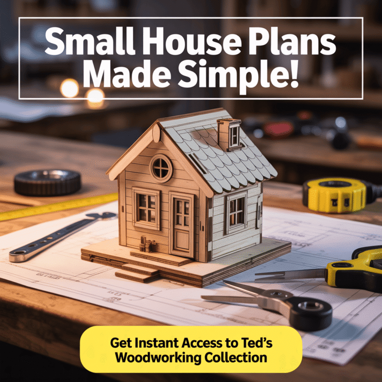 Small Wooden Houses Plans: Build Your Own Tiny Wooden Home in 7 Easy Steps